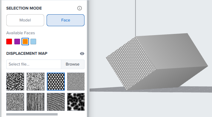 Adding texture to surfaces in PreForm